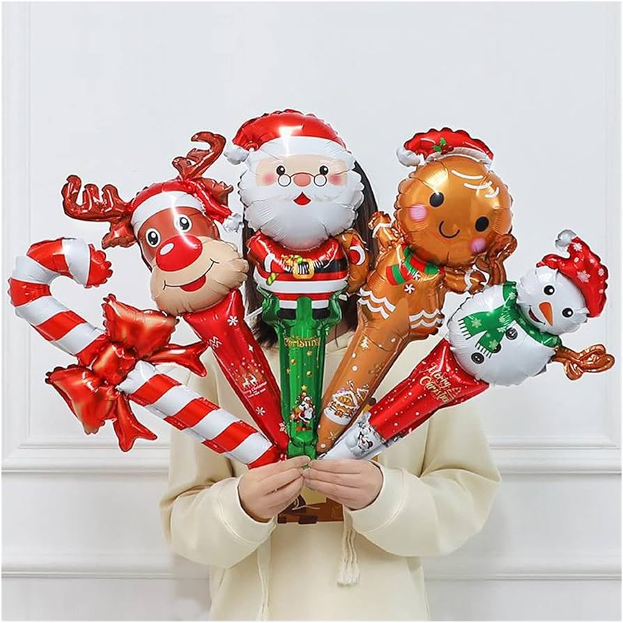 Holiday Season Handheld Balloon - Non Inflated – Party Oasis Qatar