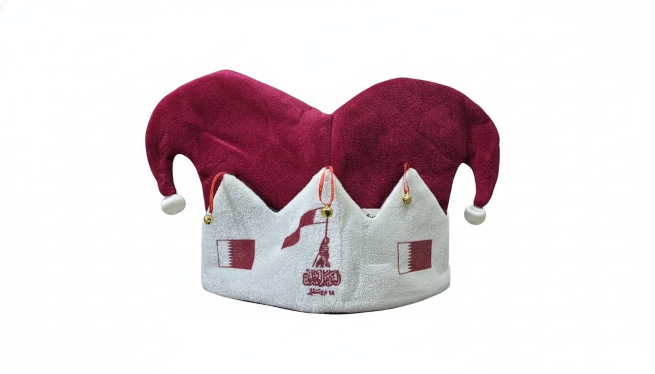 Qatar National Day Cap – Party Oasis Qatar