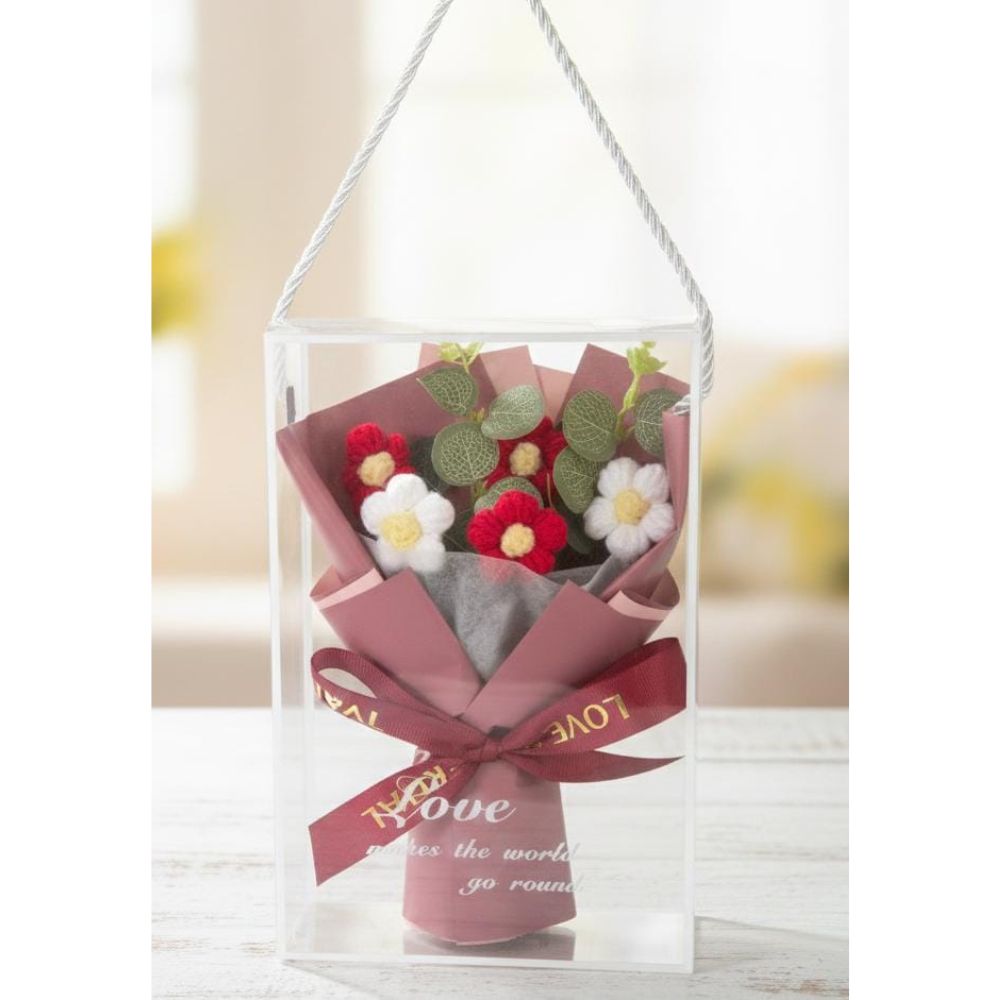 Artificial Flower Bouquet Red – Party Oasis Qatar