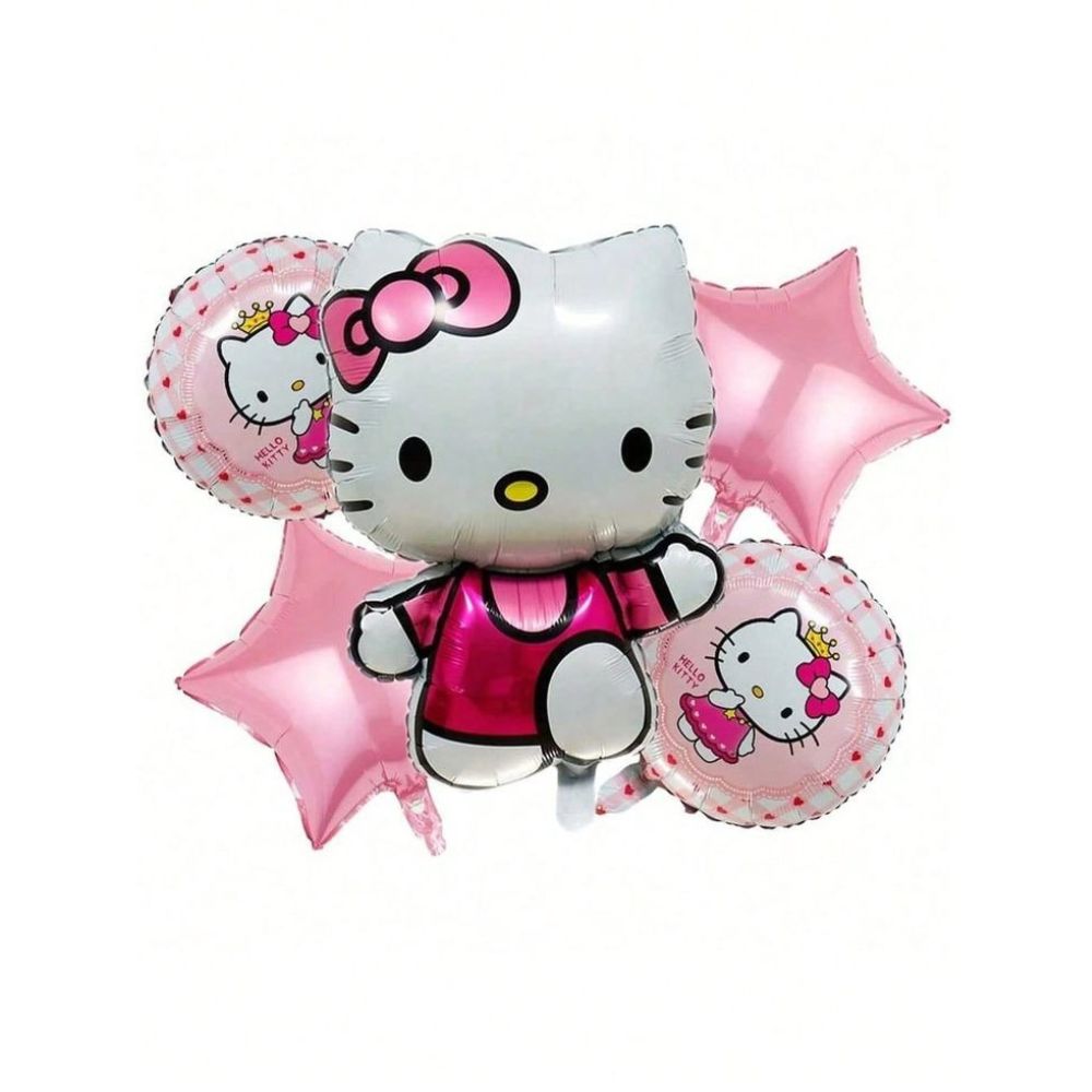 Hello Kitty Helium Balloon - Pack of 5 – Party Oasis Qatar
