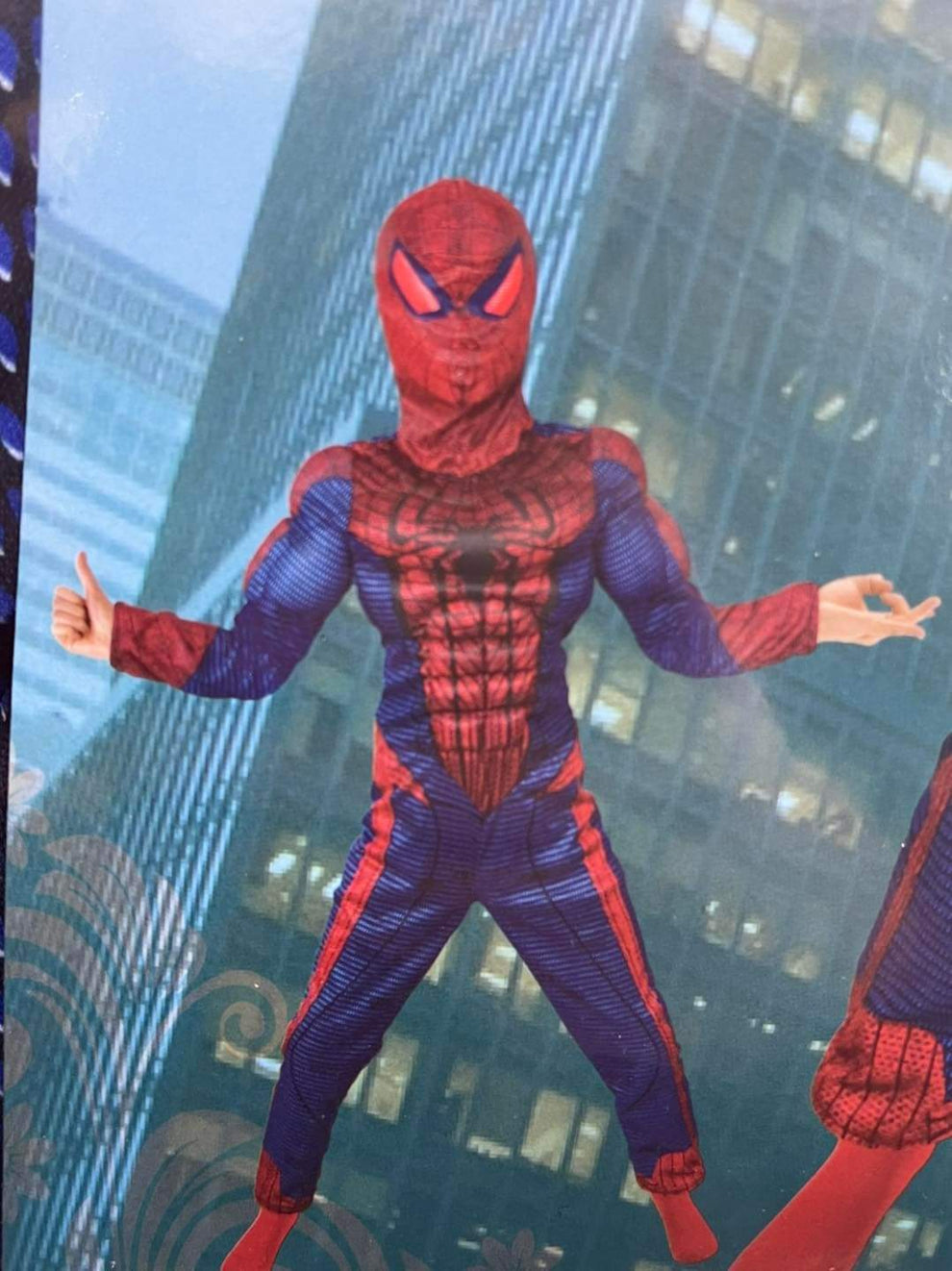 Spider man costume with hood – Party Oasis Qatar