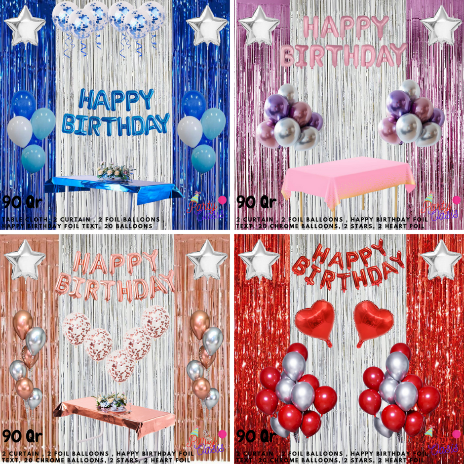 Buy Birthday Party Decoration Sets in Qatar | Party Oasis – Party Oasis ...